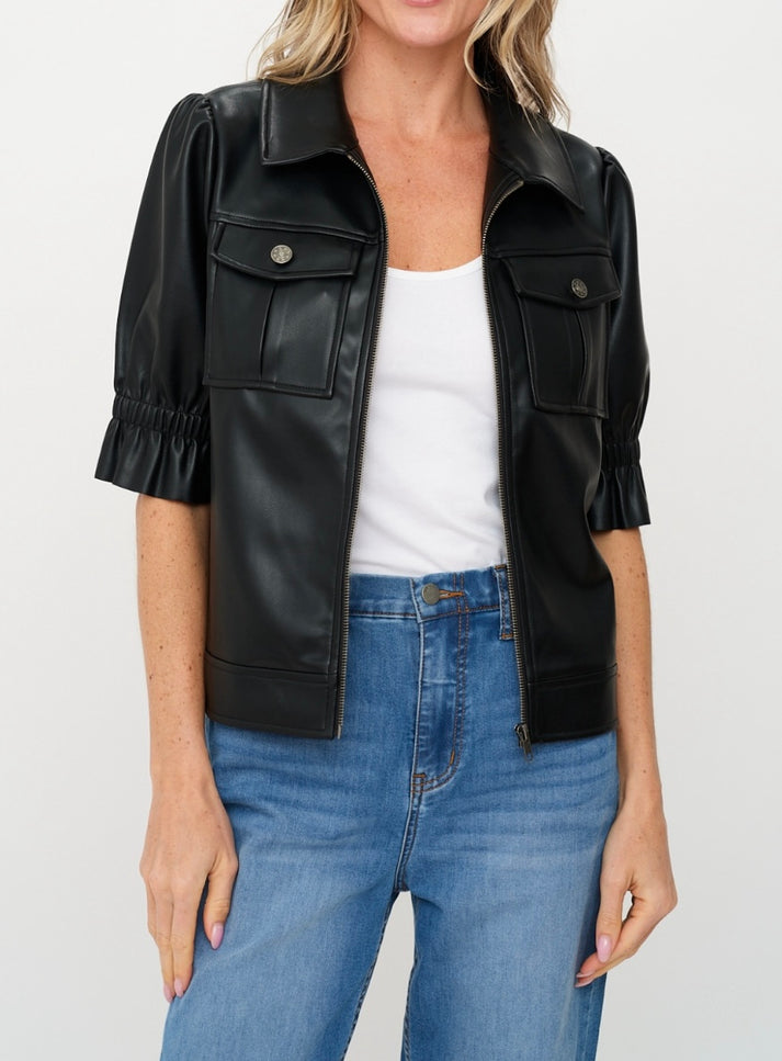 Jennifer Faux Leather – Pretty is Pink Boutique